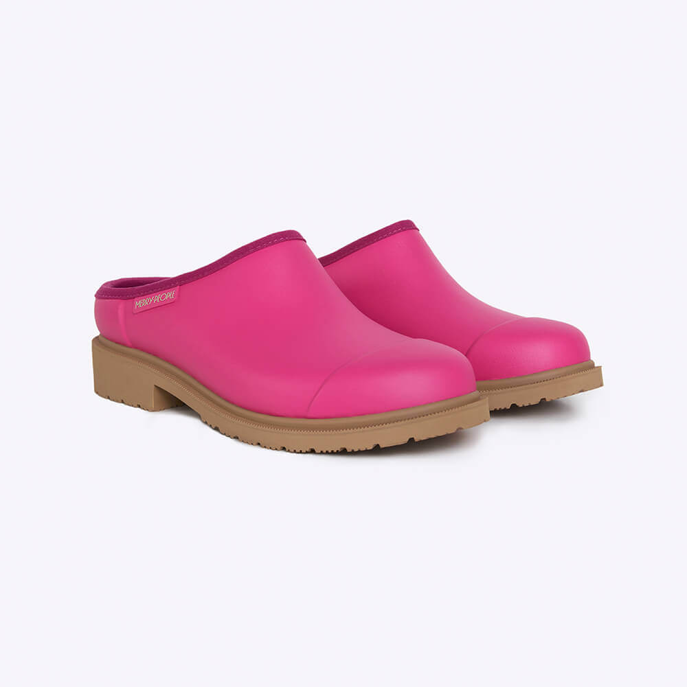 Billie Clog // Fuchsia Pink